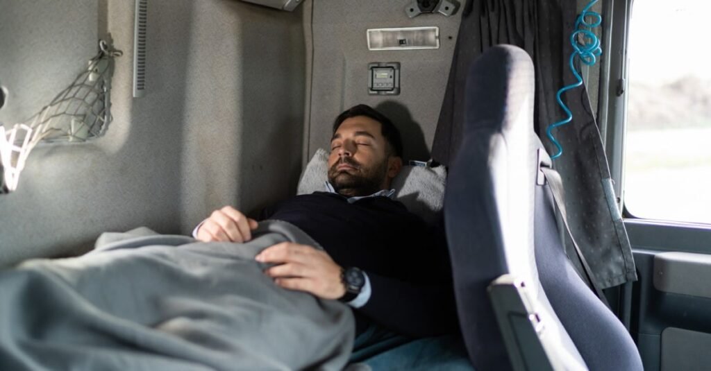 Where Do Truck Drivers Sleep in Their Truck • The Truck How